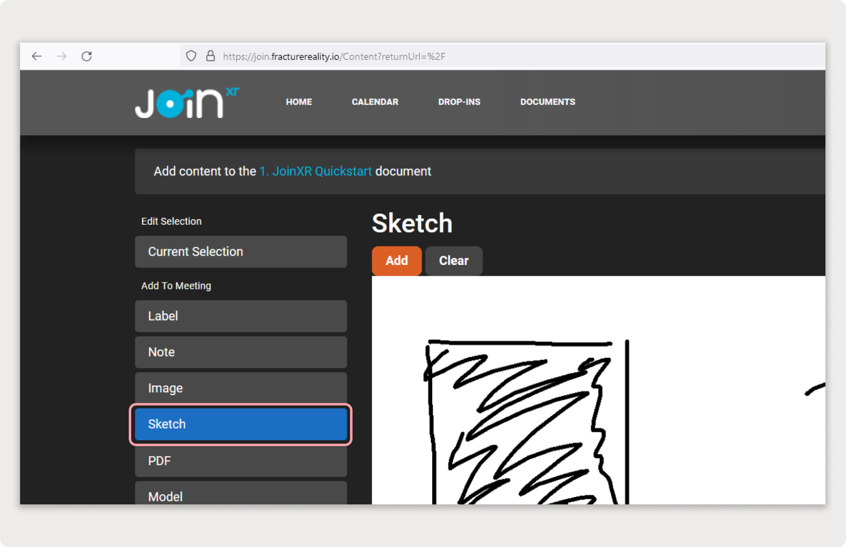 2D Content Types – JoinXR Support