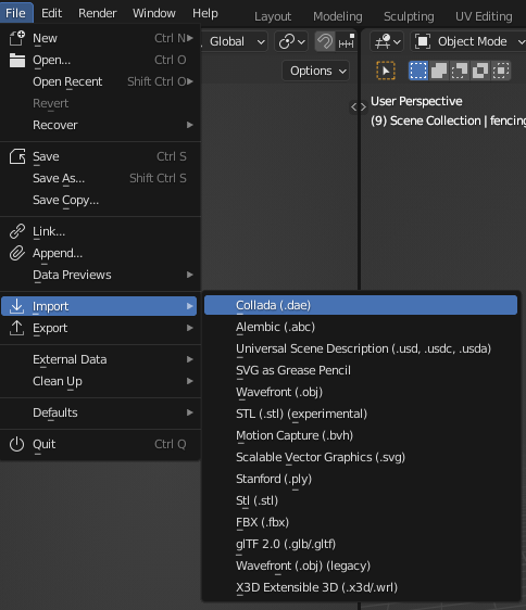 How to rearrange model hierarchy in Blender – JoinXR Support